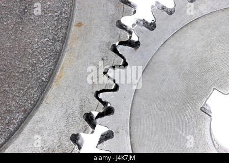 cogs against white background Stock Photo - Alamy