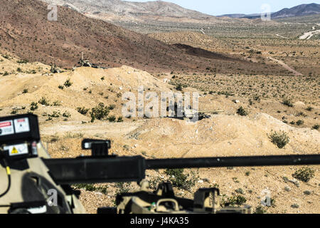 FORT IRWIN, Calif. – An OPFOR Surrogate Vehicle from Blackjack Troop ...