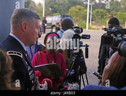 Maj. Gen. Joseph P. Harrington, commander of U.S. Army Africa and ...