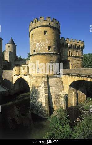 The German s Gate in Metz, France Stock Photo - Alamy