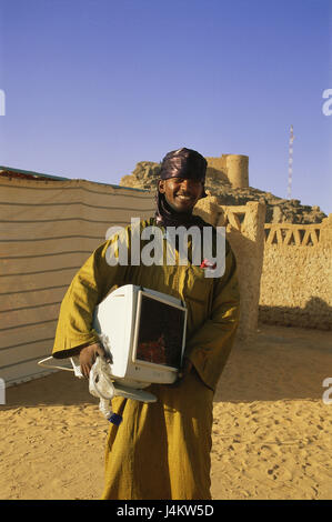 Libya Ghat Man of Tuareg tribe Stock Photo - Alamy