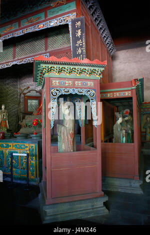 Sculpture in Shuanglin Temple,Shanxi Province Stock Photo - Alamy