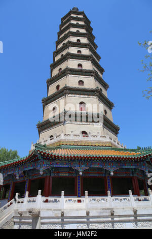 Sheli pagoda (1761), Chengde, China Stock Photo - Alamy