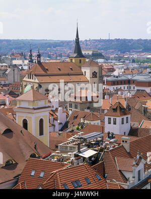Prague, Czech Republic old roofs architecture house street building top ...