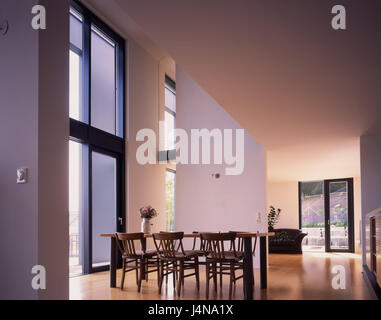 Living square, interior arrangement, modern, sitting room, living ...