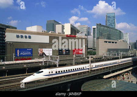 Japan Asia Tokyo Tokyo Marunouchi Shinkansen Bullet Train road railway ...