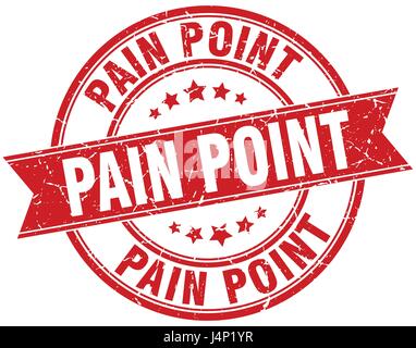 pain point ribbon. pain point grunge band sign. pain point banner Stock ...