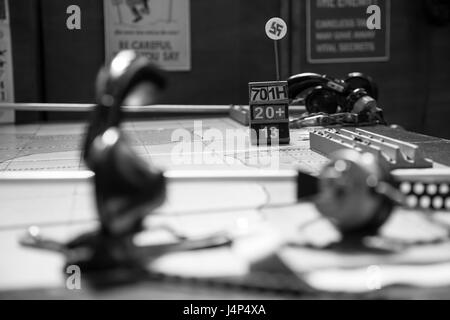 RAF WW2 Control Room Reenactment Stock Photo - Alamy