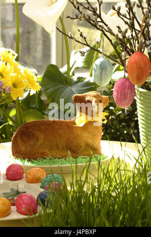Easter lamb cake. Festive time Stock Photo - Alamy