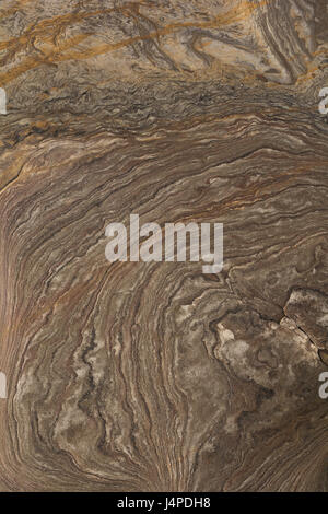 Sedimentary rocks with contour patterns Stock Photo - Alamy