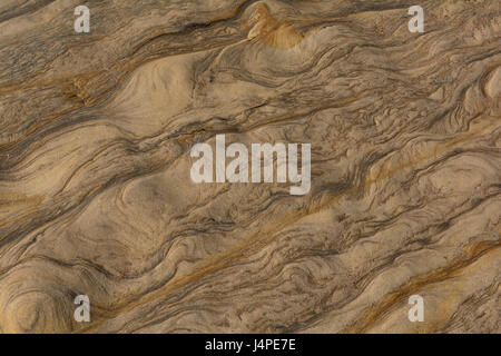 Sedimentary rocks with contour patterns Stock Photo - Alamy