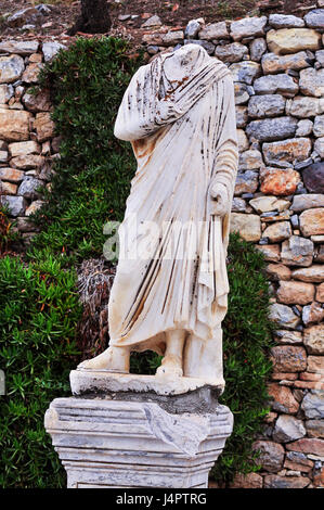 Destroyed ancient statue in Ephesus Stock Photo - Alamy