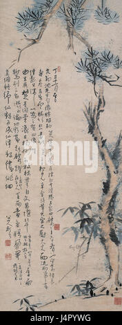 Zhu Da, also known as Bada Shanren, was a Chinese painter and ...