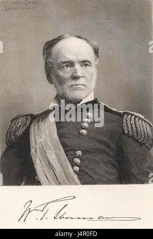 Photo of General William T Sherman, Union General in USA Civil War ...