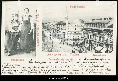 Vakarel Women and Banya Bashi Mosque Stock Photo - Alamy