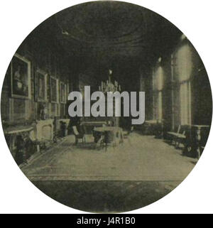 The dining room Highcliffe Castle 1907 Stock Photo - Alamy