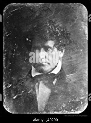 This portrait of Thomas Hamblin, an American actor and manager ...