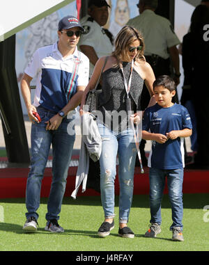 Anna Raffaela Bassi and Felipe Massa attend the closing ceremony of the ...