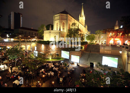 Chijmes Restaurant and Bar, Singapore Stock Photo - Alamy