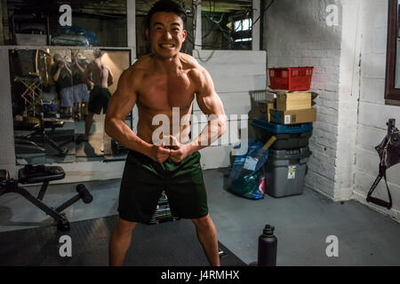 A RIPPED GUY Stock Photo - Alamy