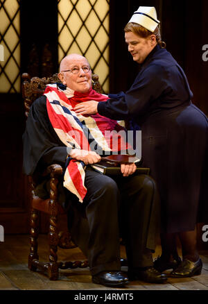 Richard Wilson playing the Headmaster & Jenny Galloway as the Matron in ...