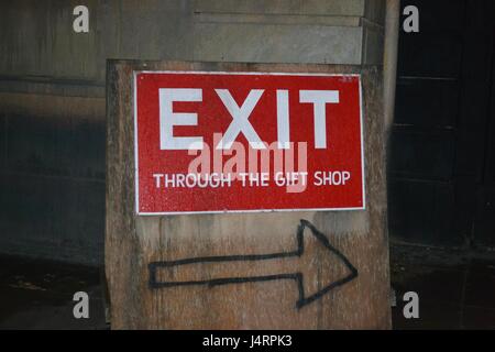 Exit through the gift shop at Dismaland - Banksy's dystopian theme park ...
