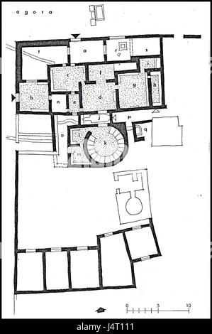 Ancient Megara map Stock Photo - Alamy