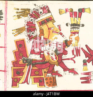 The Codex Borgia is an ancient Aztec manuscript known for its detailed ...