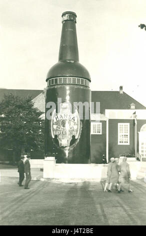 The Hansa bottle Stock Photo - Alamy