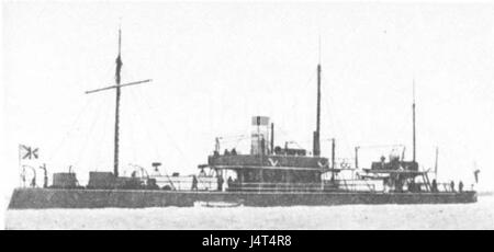 Turret boat Smerch 1864 Stock Photo - Alamy