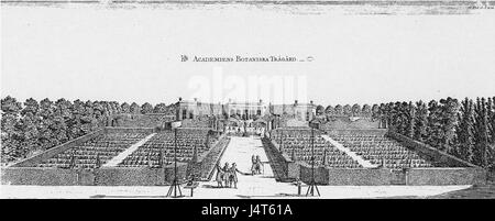 Uppsala Linnaean garden from Busser Stock Photo - Alamy
