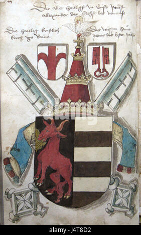 Wappen Alexander VI Stock Photo - Alamy