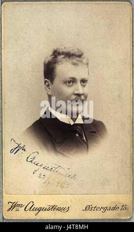 William Augustinus self-portrait Stock Photo - Alamy