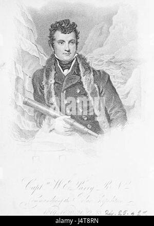 WILLIAM EDWARD PARRY British naval commander, explorer of the Arctic ...