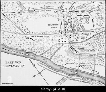 The Hessians, German soldiers hired by the British, fought in the ...