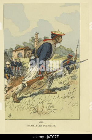 Tirailleurs Tonkinois 1885 Stock Photo - Alamy