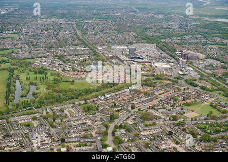 An aerial view of Basildon, Essex, South East England Stock Photo - Alamy