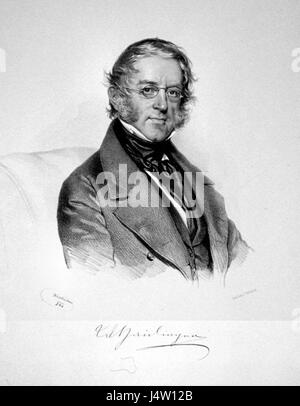 Wilhelm Carl Ritter von Haidinger, a renowned 19th-century geologist ...