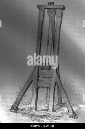 The Maiden - guillotine Stock Photo - Alamy