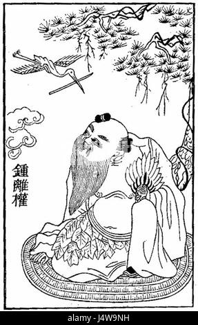 Taoism - One of the Taoist 'Eight Immortals- (Pa Hsien). Ho Hsien-ku ...