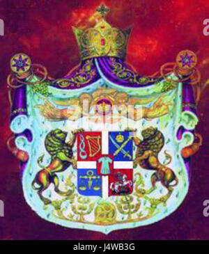 'Wappen der Familie Bagration Moukhransky' refers to the coat of arms ...