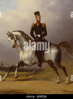 Unknown military to horse Stock Photo - Alamy
