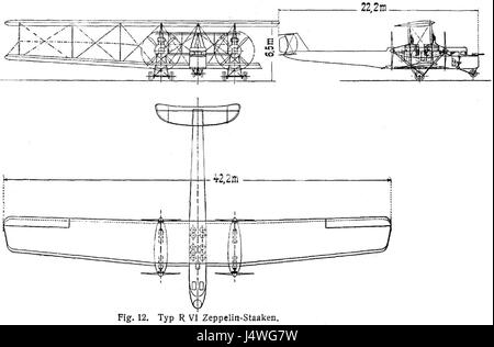Zeppelin Staaken Typ R VI 00 Stock Photo - Alamy