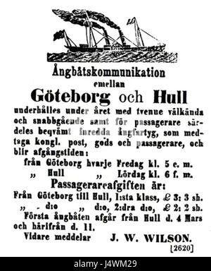 Wilson Line Gothenburg-Hull Stock Photo - Alamy