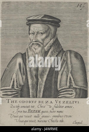 Theodore de Beze 1 Stock Photo - Alamy