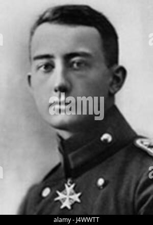Werner Voss, German air ace, WW1 Stock Photo - Alamy
