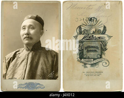 Wu Tingfang by Purdy Stock Photo - Alamy