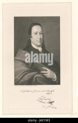 Nikolaus Ludwig Count of Zinzendorf Stock Photo - Alamy