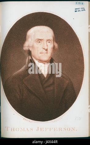 Thomas Jefferson, the third President of the United States and ...