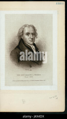 The Rev Mason L Weems EM15380; The Rev. Mason L. Weems Stock Photo - Alamy